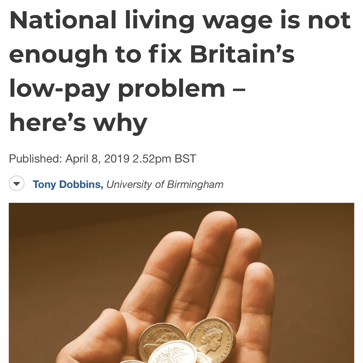 National living wage is not enough to fix Britain’s low-pay problem ...